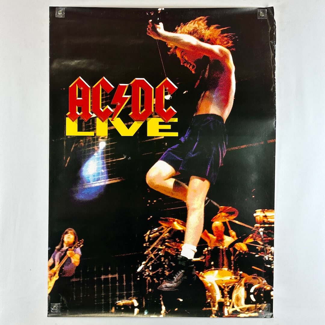 AC/DC | 1992 | Record Store Promo Poster | Rockin Rudy's Attic