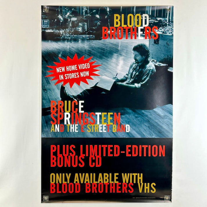Bruce Springsteen|1996|Record Store Promo Poster|Rockin Rudy's Attic