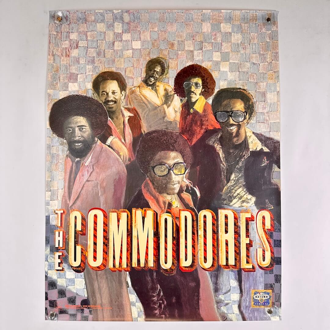 The Commodores | 1998 | Record Store Promo Poster |Rockin Rudy's Attic