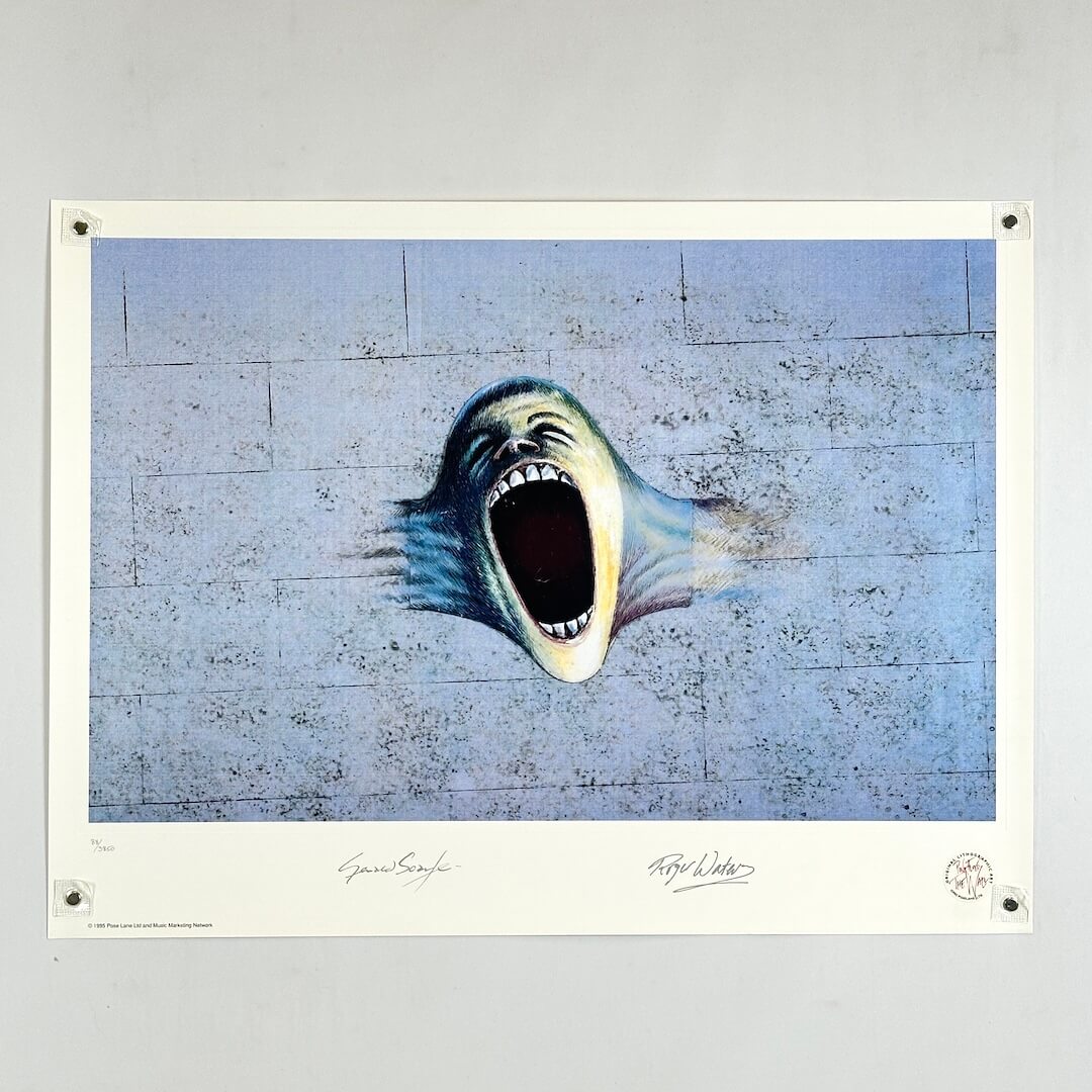 Pink Floyd | 1995 | "The Scream" Lithograph | Rockin Rudy's Attic