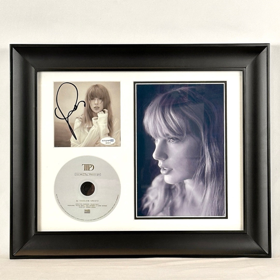 Taylor Swift - Hand Signed -Tortured Poets CD Booklet - AutographCOA ...