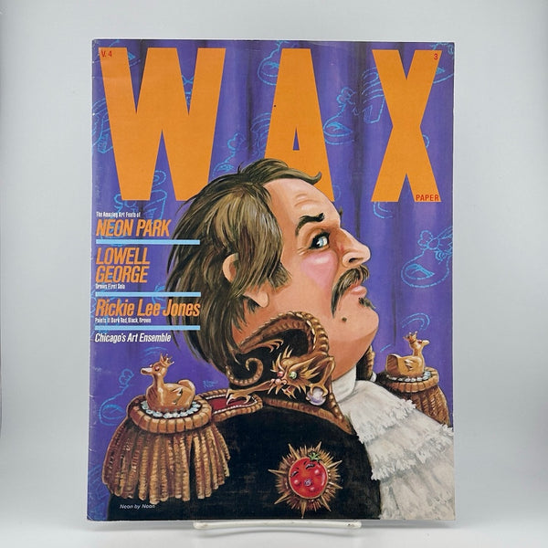 Wax Paper Magazine | 1979 | Vol. 4 No. 4 | Rockin Rudy's Attic