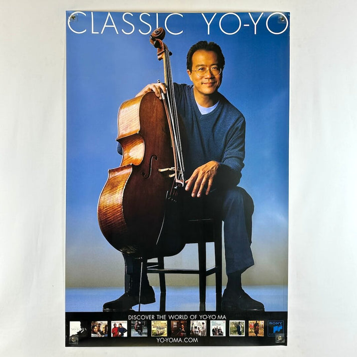 Yo-Yo Ma | 2001 | Record Store Promo Poster | Rockin Rudy's Attic